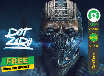 فونت انگلیسی Dot Zero | مرجع بزرگ فونت فارسی و لاتین|Big FontCenter