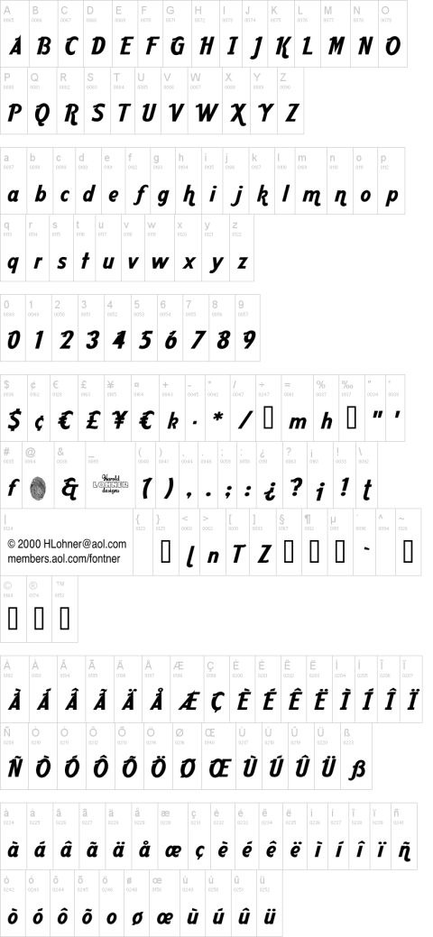 دانلود فونت لاتین aardvark cafe | مرجع بزرگ فونت فارسی و لاتین|Big FontCenter